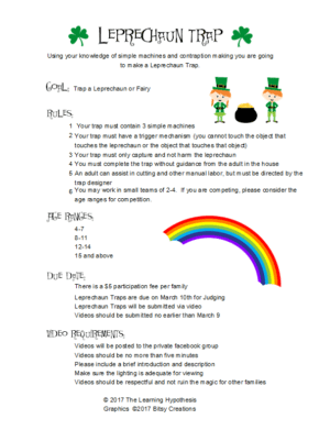 leprechaun trap mock up – The Learning Hypothesis