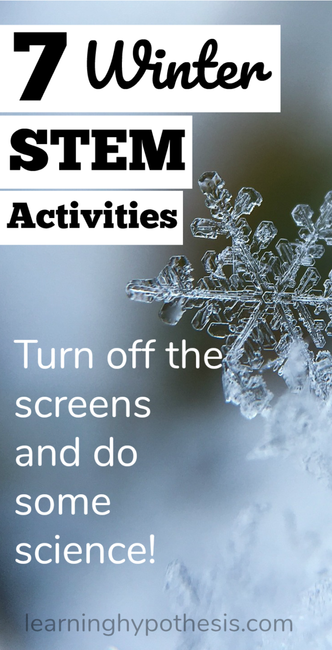 Winter STEM Activities – The Learning Hypothesis